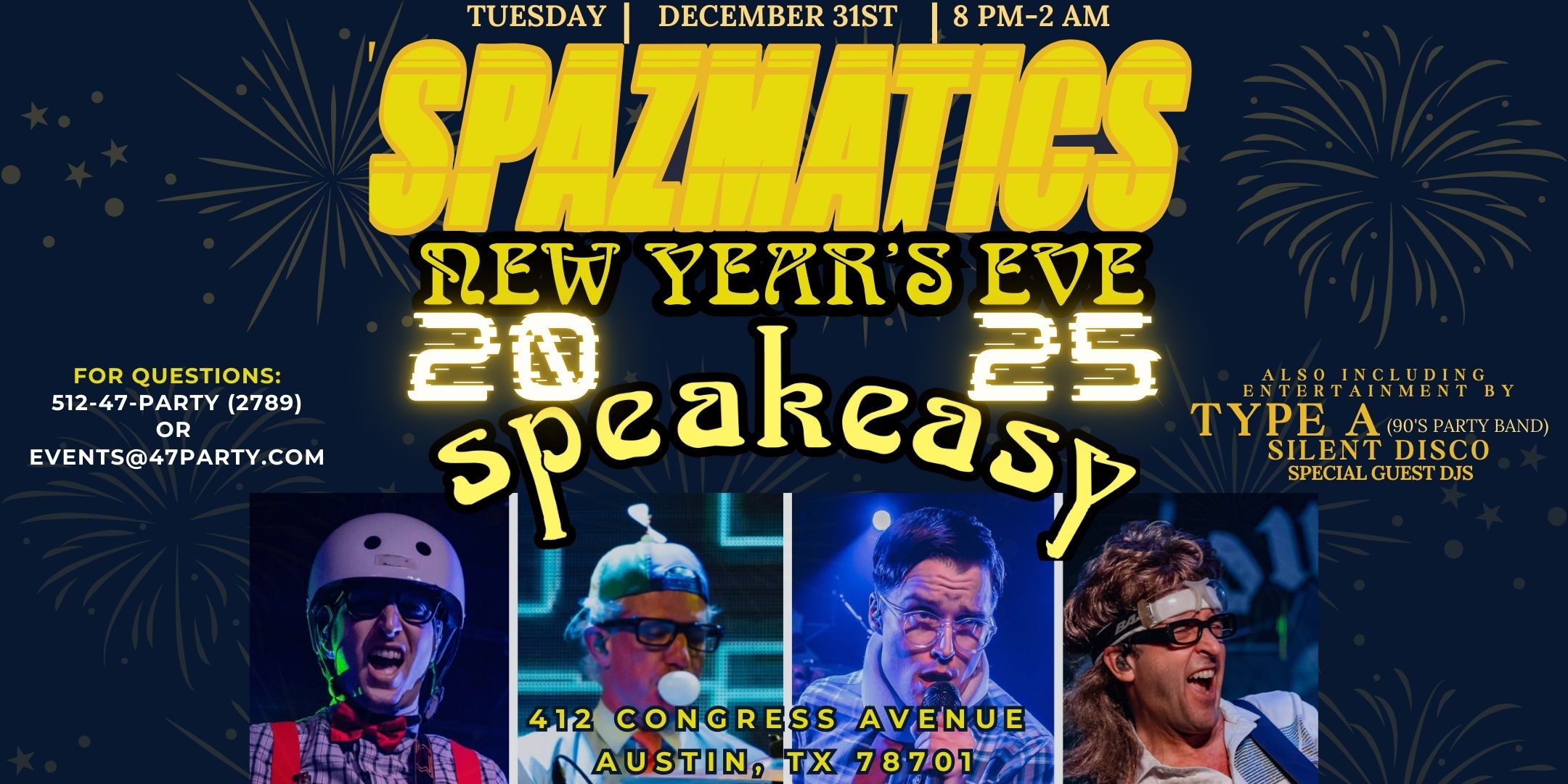 Speakeasy's Legendary New Year's Eve Bash - Speakeasy